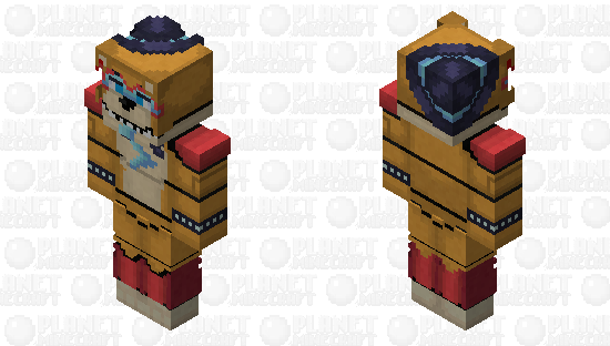 Glamrock Freddy (3:00 A.M., December 16th, 2021) Minecraft Skin
