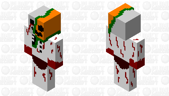 mutant snowman Minecraft Skin