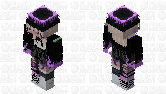 ~Purple Fire😈~ Minecraft Skin