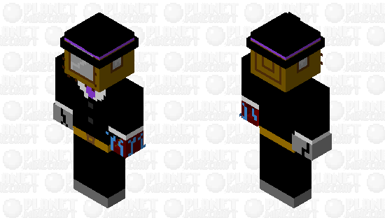 Mysterious diver in a suit. Minecraft Skin