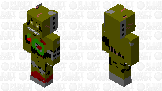 Springtrap Minecraft Skin