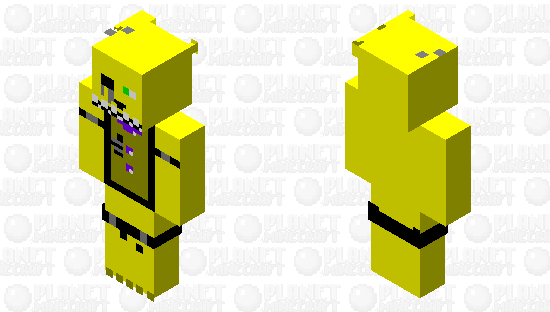 {HD withered spring bonnie} Minecraft Skin