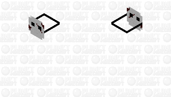 Jason's Mask ( model 2 ) Minecraft Skin