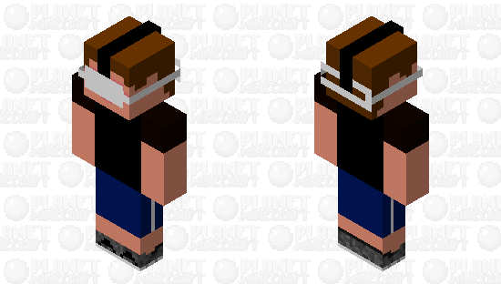 Boy in VR Minecraft Skin