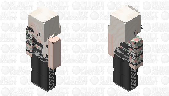 Tatted Tresses HD Minecraft Skin