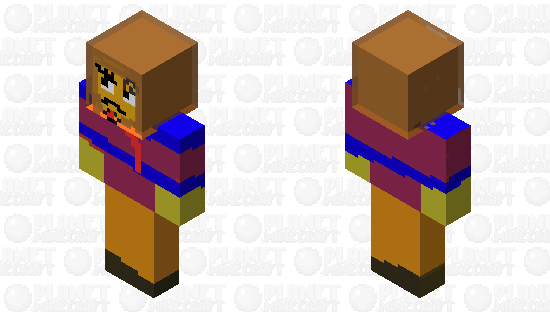 the guy from the song judgement in undertale Minecraft Skin