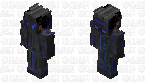 Electrons Master [With Brutally Helmet] Minecraft Skin