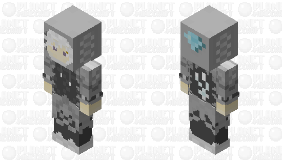 Soul Hunter Ash HD (Bedrock) Minecraft Skin