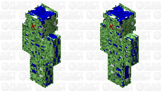 la statua muschiosa Minecraft Skin