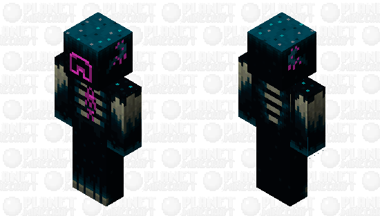 Girl Warden Minecraft Skin