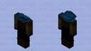 Blue medieval dress base Minecraft Skin