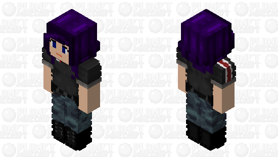 Commander Violet Shepard Minecraft Skin