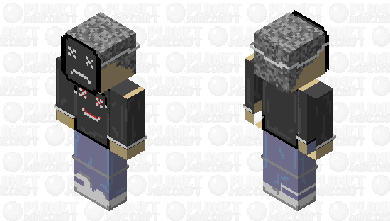 X-eyes Minecraft Skin