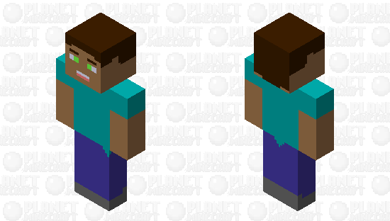 Steve 8x8 Minecraft Skin