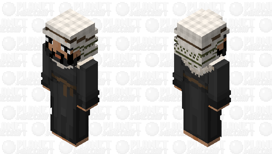 AlMualim ibn Laden king of sand (Arab again))) Minecraft Skin