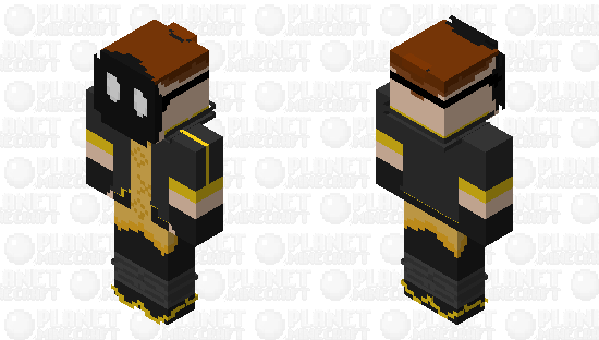 My Friend Pedro Guy but more pixels Minecraft Skin