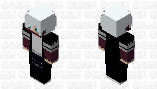 Touya[Boku no hero academya][White hair] Minecraft Skin