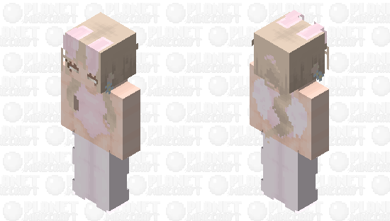pink bunny Minecraft Skin