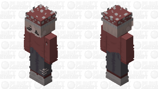 Mushroom boy Minecraft Skin