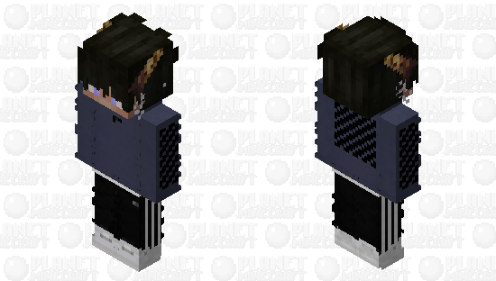 ⚡ Off-White Boy - Navy Blue ⚡ Minecraft Skin