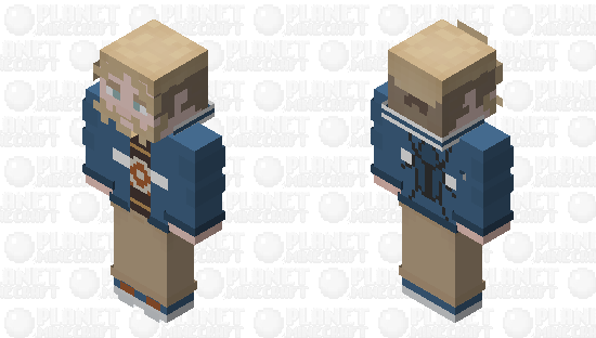 Casual Bug trainer Minecraft Skin