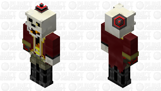 HD RingMaster Foxy Minecraft Skin