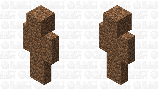 Dirt Man Minecraft Skin