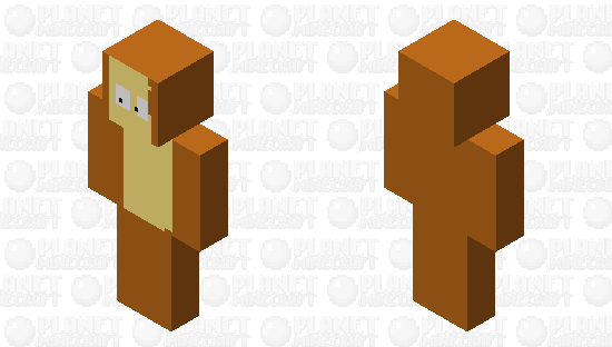 bread man Minecraft Skin