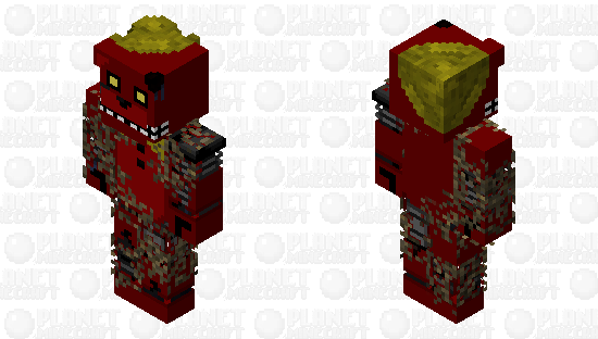 Withered Redbear REMOVABLE SEAWEEDS EDITITON Minecraft Skin