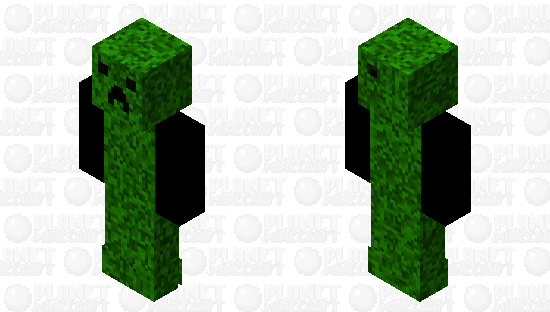 Weird Creeper Minecraft Skin