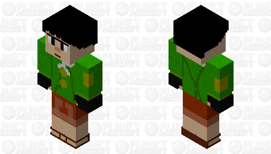 Axel (Minecraft: Story Mode Season 1, no glass hat) Minecraft Skin