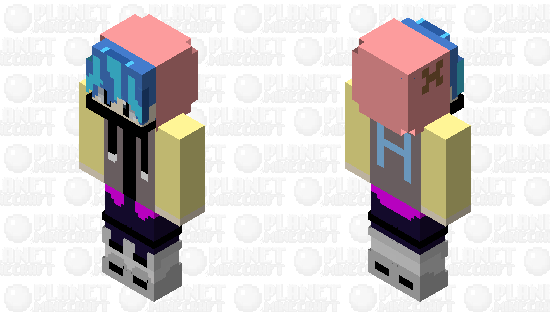 ME AS THE FNF SOFT MOD :3 Minecraft Skin