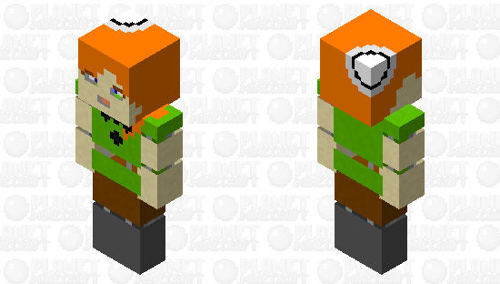 stylized alex Minecraft Skin