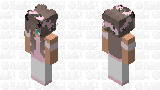Pink demon Minecraft Skin