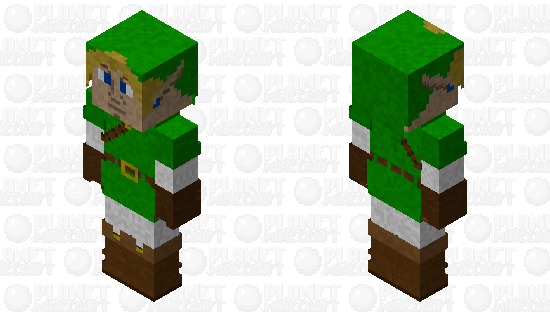 Link (OOT) Alex size Minecraft Skin