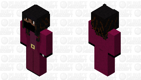 Michelle Obama Inauguration Day Drip Minecraft Skin