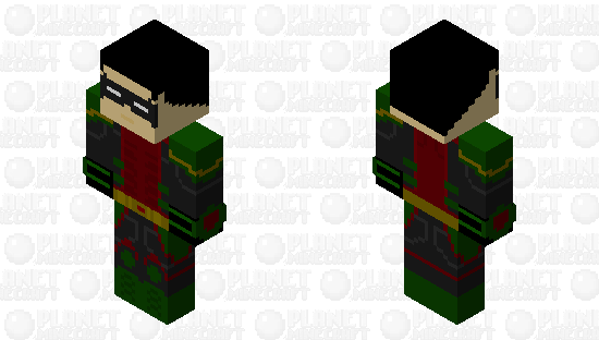Future State Robin (Tim Drake) Minecraft Skin