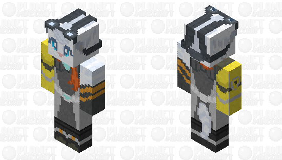 Rivet from Ratchet and Clank PS5 HD Minecraft Skin
