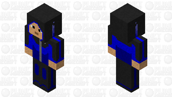 Rescue Runner Blue Minecraft Skin