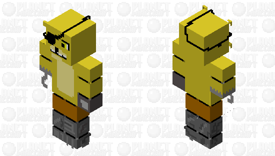 Spring foxy Minecraft Skin