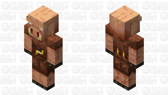 Piglin skin / realistic / HD / 4096 Bit Minecraft Skin