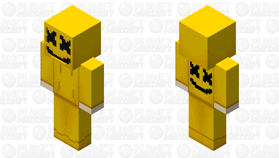 Happier Marshmello Minecraft Skin
