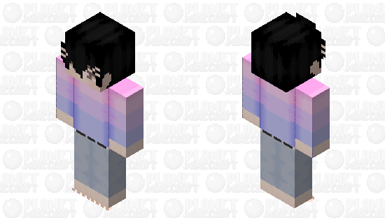 128x128 Bisexual Femboy Minecraft Skin