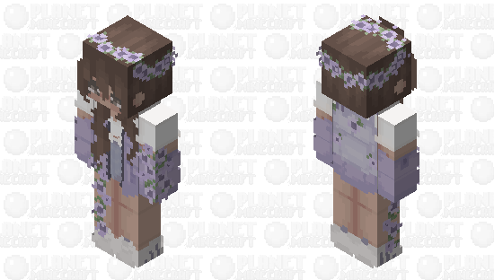 Lilac Minecraft Skin
