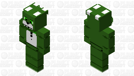 The Green Bunny Minecraft Skin