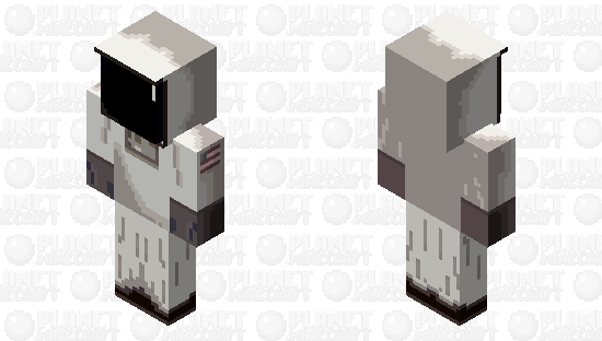 I tried to make a space theme/ cosmic theme muonium Minecraft Skin