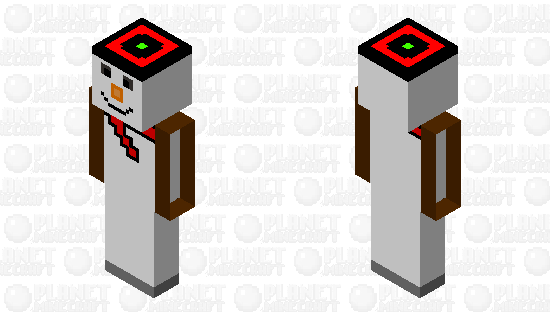 SnowMan Minecraft Skin