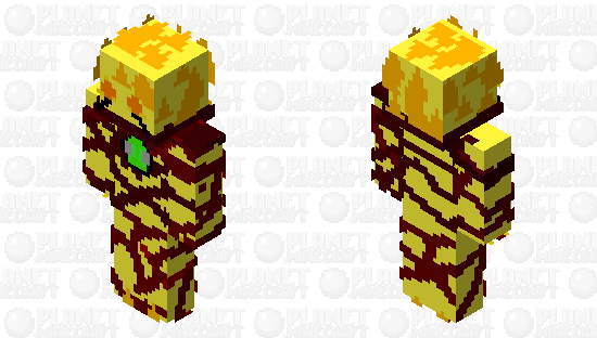 HeatBlast BEN10 Minecraft Skin