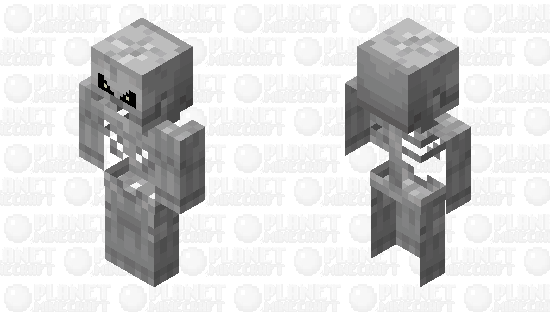 skin skeléton rap Minecraft Skin