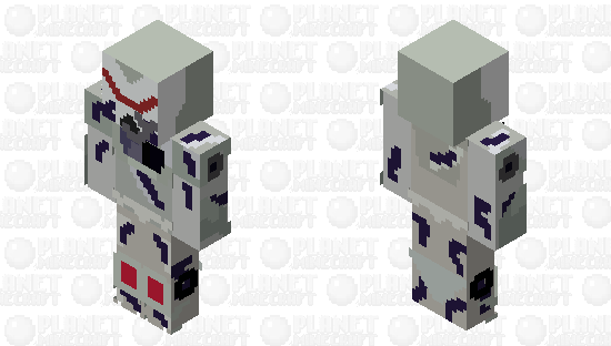 zombie silver vehicon Minecraft Skin